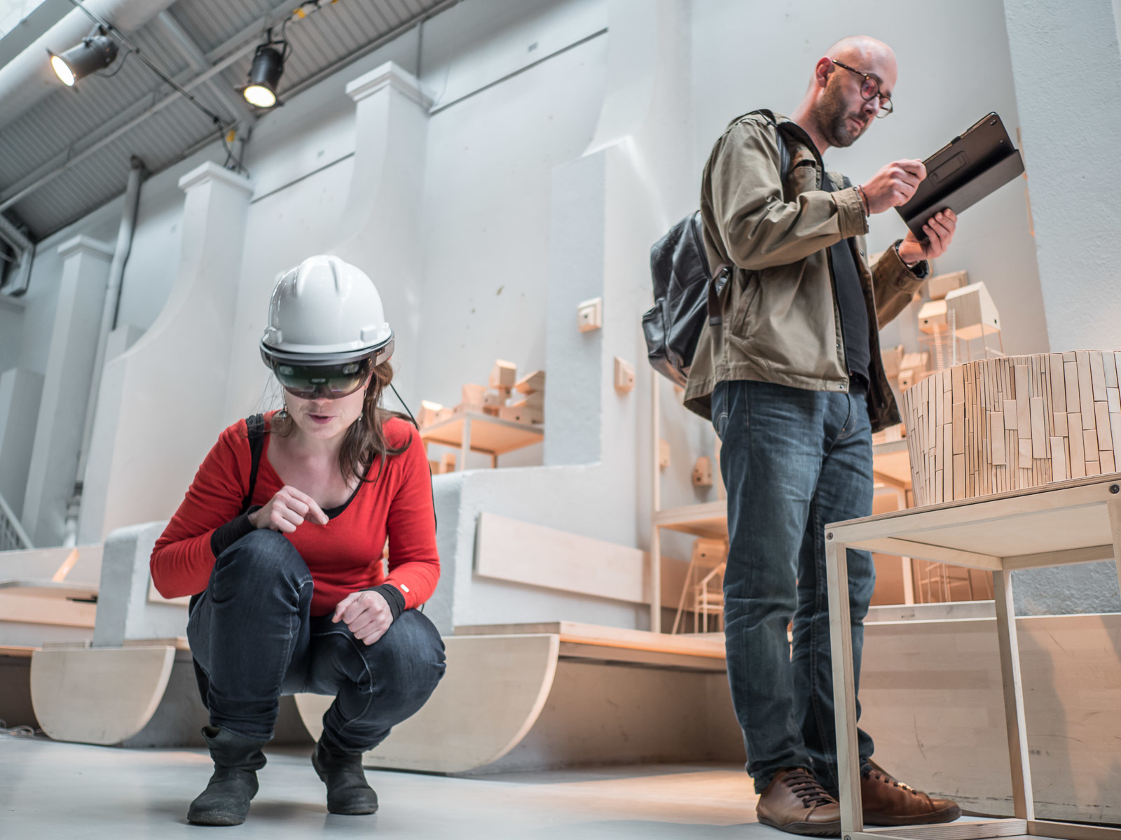 Le Pavillon bereidt zijn nieuwe tentoonstelling voor | Le Pavillon